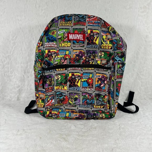 Marvel | Accessories | Marvel Backpack Black Panther Hulk Superhero ...